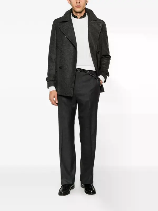 GRAN SASSO Ribbed Raglan-sleeve Sweater