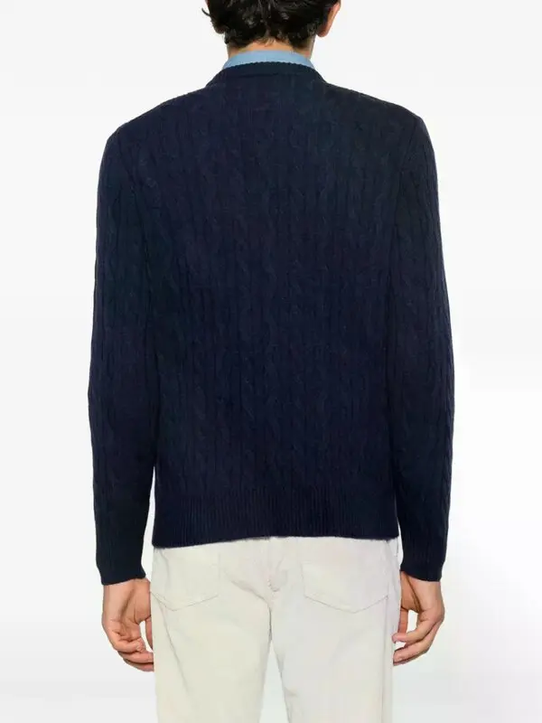 VELA SHOP Cable-knit Sweater