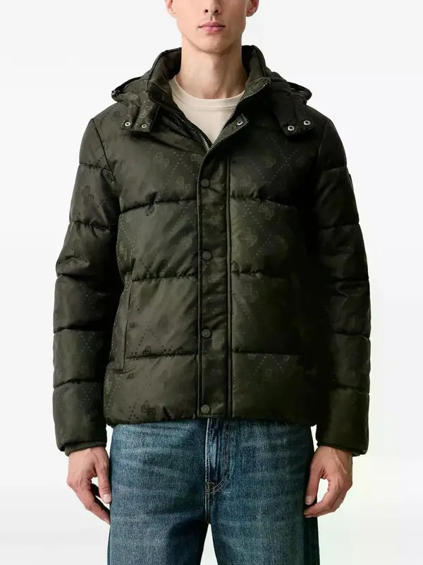 Guess Monogram Puffer Jacket
