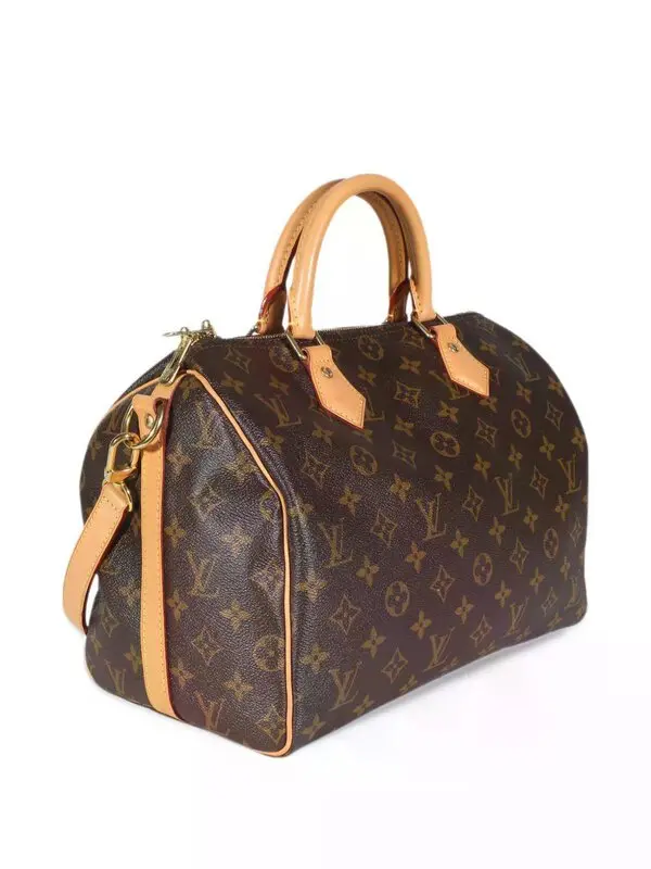 LOUIS VUITTON 2018 Speedy Bandouliere 30 Monogram Canvas Tote Bag