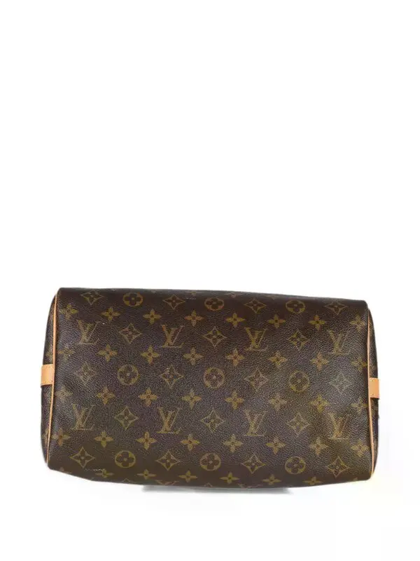 LOUIS VUITTON 2018 Speedy Bandouliere 30 Monogram Canvas Tote Bag