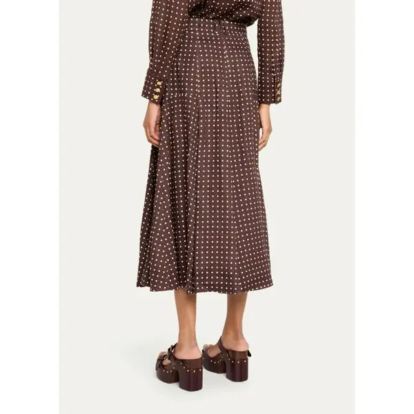 Zimmermann Cargo Linen Midi Skirt