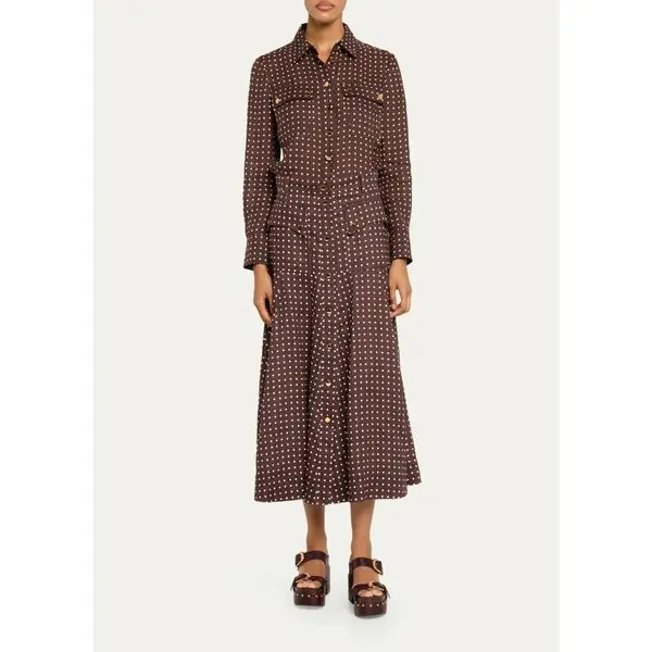 Zimmermann Cargo Linen Midi Skirt