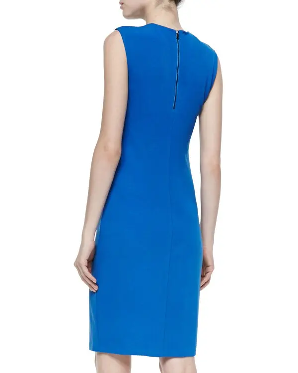 16Arlington Wye Plunge Midi Dress