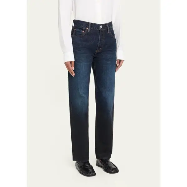 Moussy Vintage Monta Straight-leg Denim Jeans