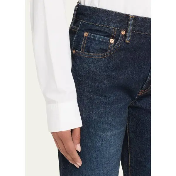 Moussy Vintage Monta Straight-leg Denim Jeans