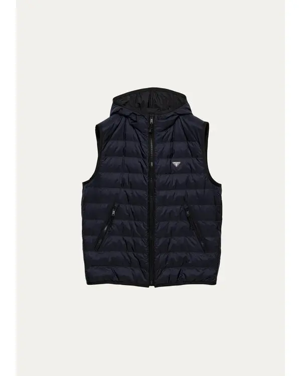 Prada Re-nylon Hooded Vest