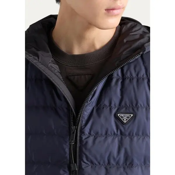 Prada Re-nylon Hooded Vest