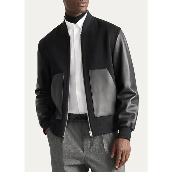 Mackage Tripp Wool Bomber Jacket