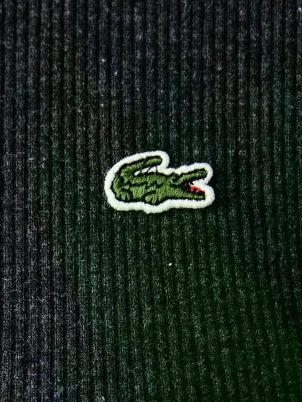 Lacoste Logo-patch Ribbed-knit Long-sleeve T-shirt