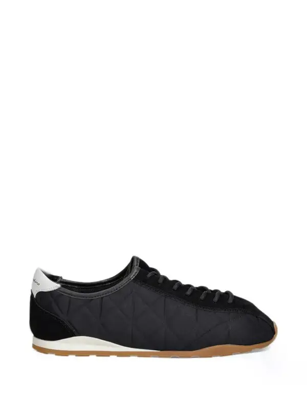 Moschino Quilted Lace-up Sneakers