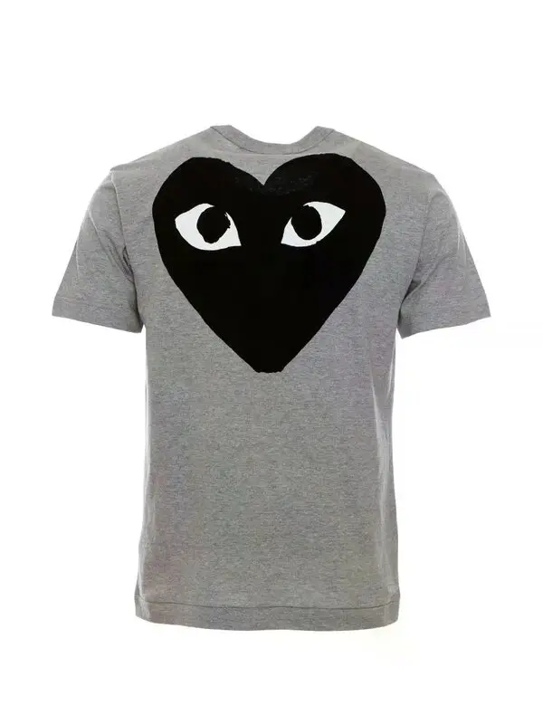 Play Comme Des Garcon Heart-print T-shirt