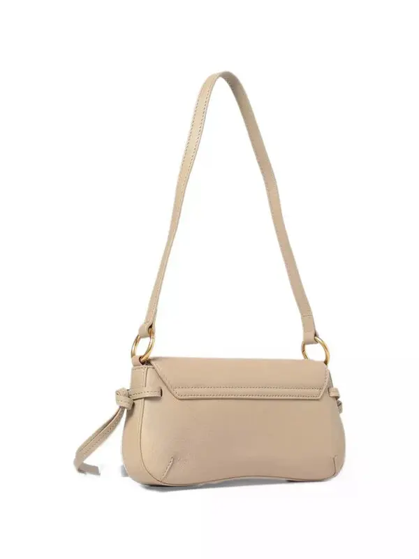 TWINSET Leather Shoulder Bag With Flap