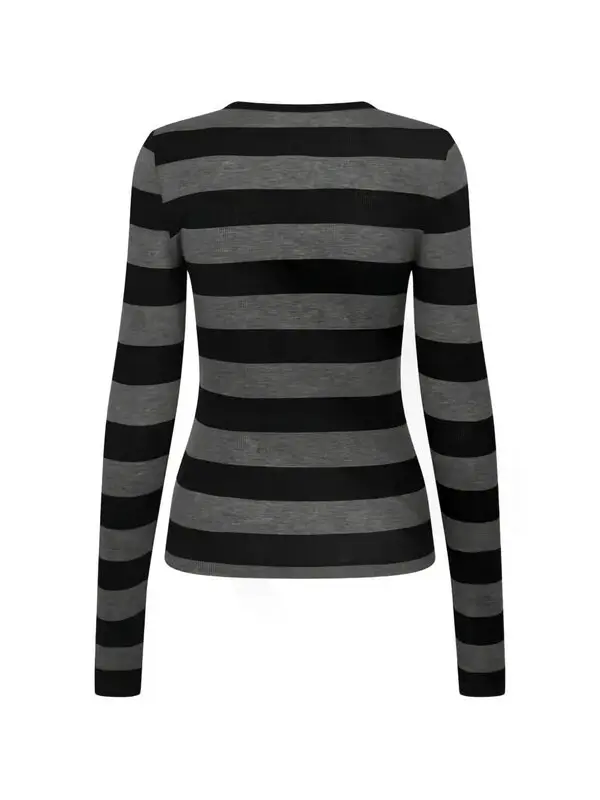 Samsøe Samsøe Striped Long-sleeve Top