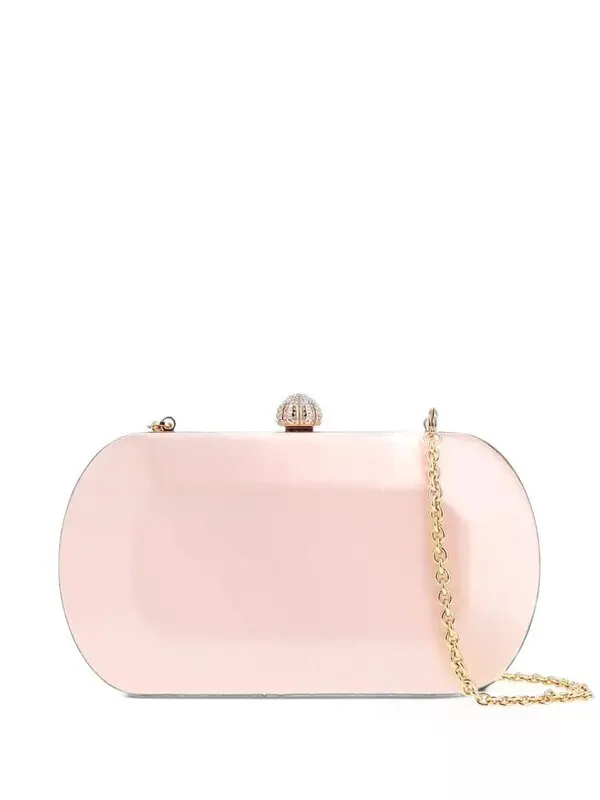 Tyler Ellis Nohara Crystal-embellished Cross Body Bag - Pink