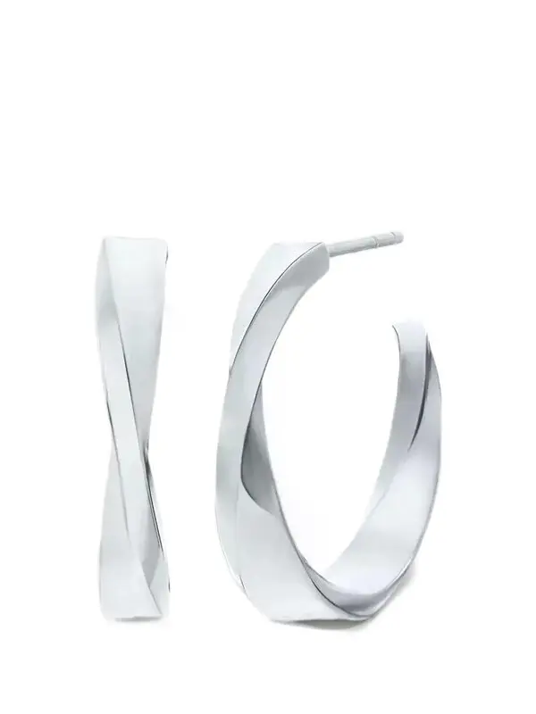 Michael Kors Twist Hoop Earrings