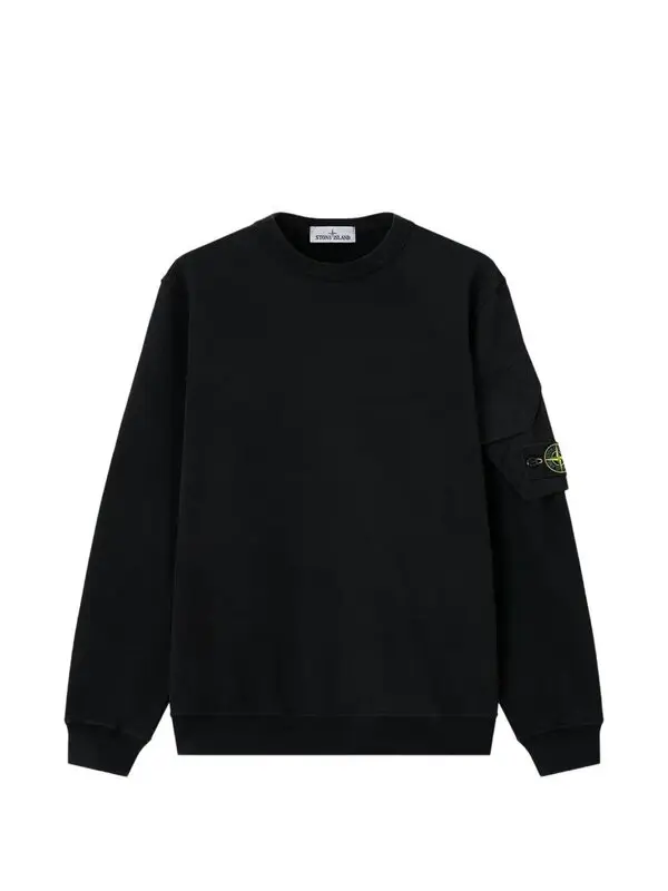 Stone Island 6100015 Brushed Organic-cotton Fleece Sweatshirt