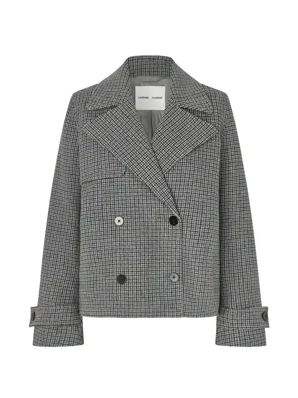 Samsøe Samsøe Samarta Double-breasted Blazer - Grey