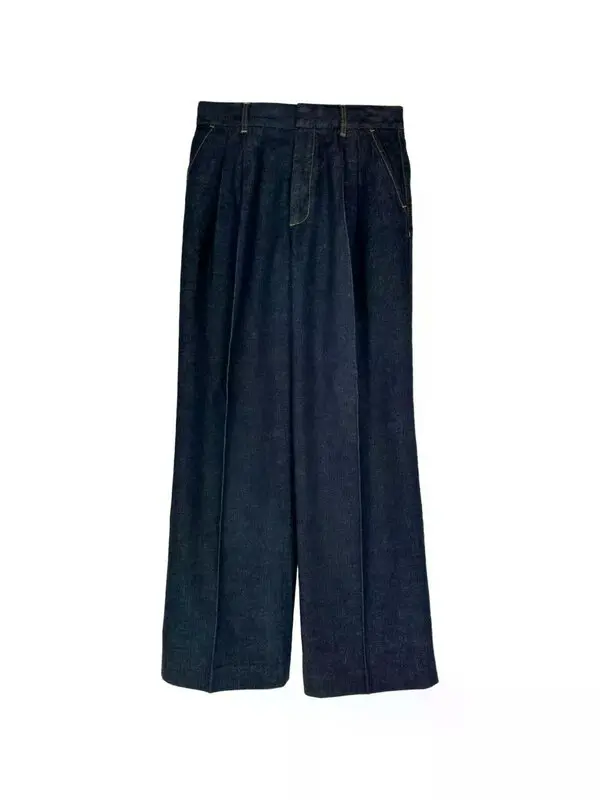 Zimmermann Illustration Wide-leg Jeans