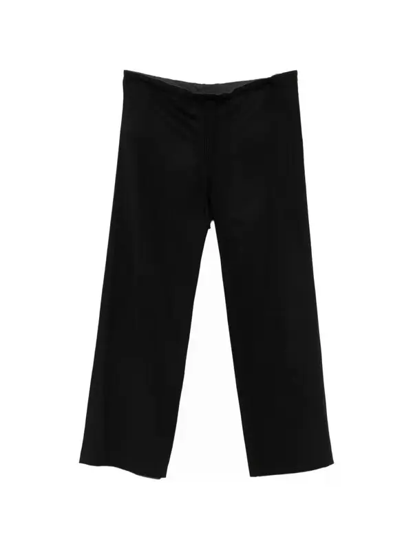 Marie Adam-Leenaerdt Drawstring Wide-leg Trousers - Black