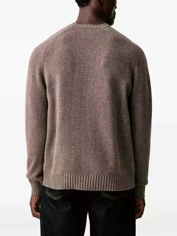 MC2 SAINT BARTH Raglan-sleeve Ribbed-trim Sweater