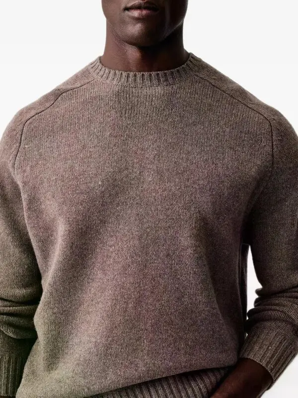 MC2 SAINT BARTH Raglan-sleeve Ribbed-trim Sweater