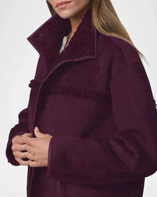 JOE & APOS;S JEANS The Vegan Shearling Jacket