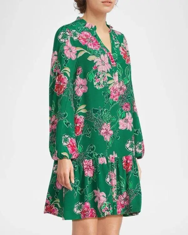 Lilly Pulitzer® Evaline Floral Silk Dress
