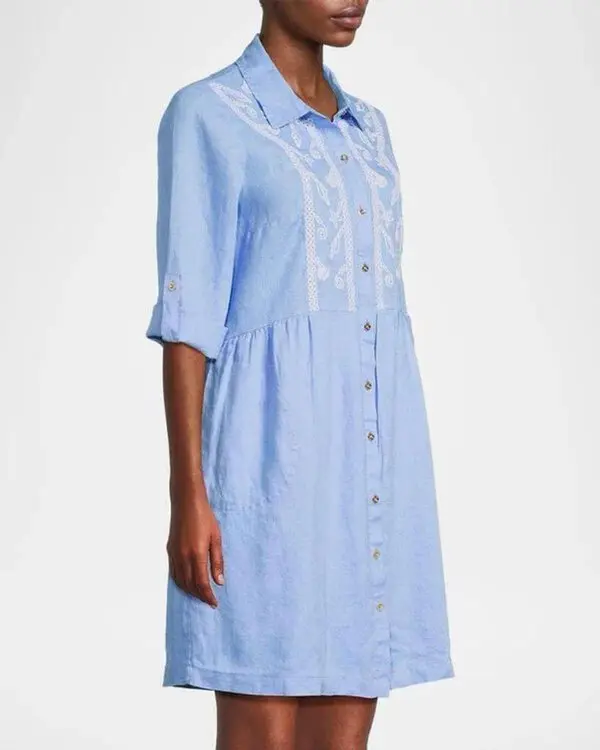 Lilly Pulitzer® Shaela Embroidered Shirtdress