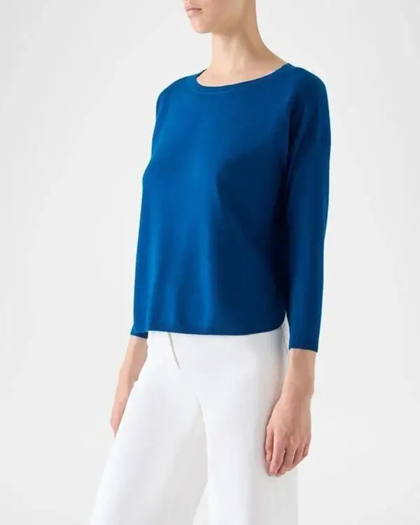 Akris Virgin-wool Crewneck Sweater