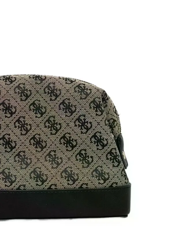 Guess Logo-monogram Zip-top Make-up Bag