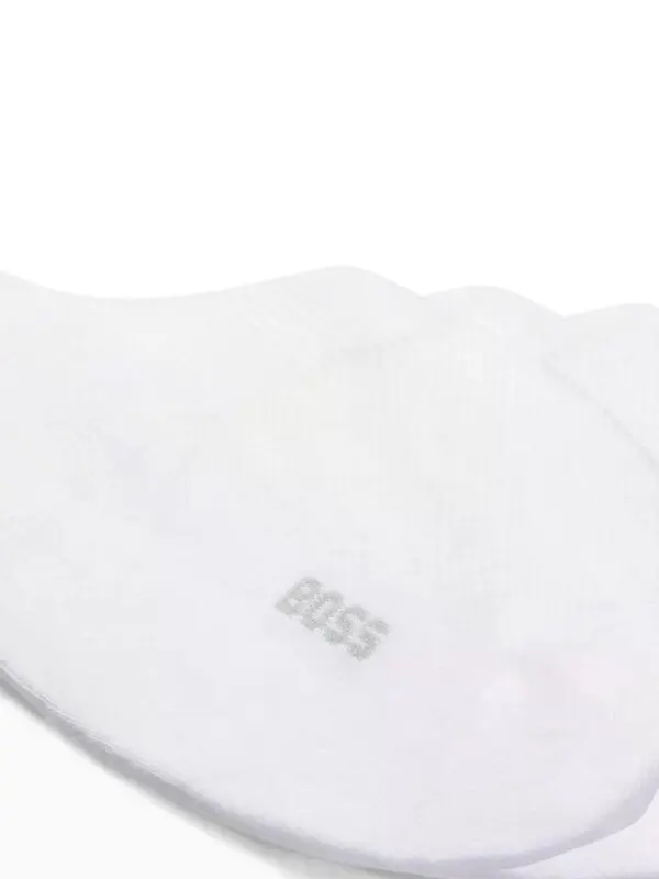 BOSS Logo-detail Socks Pack Of Three