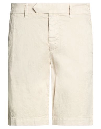 Eleventy Shorts & Bermuda Shorts Cream Size Linen, Cotton, Elastane