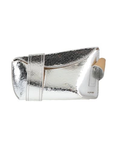 Alexander McQueen Cross-body Bag Textile Fibers - Silver