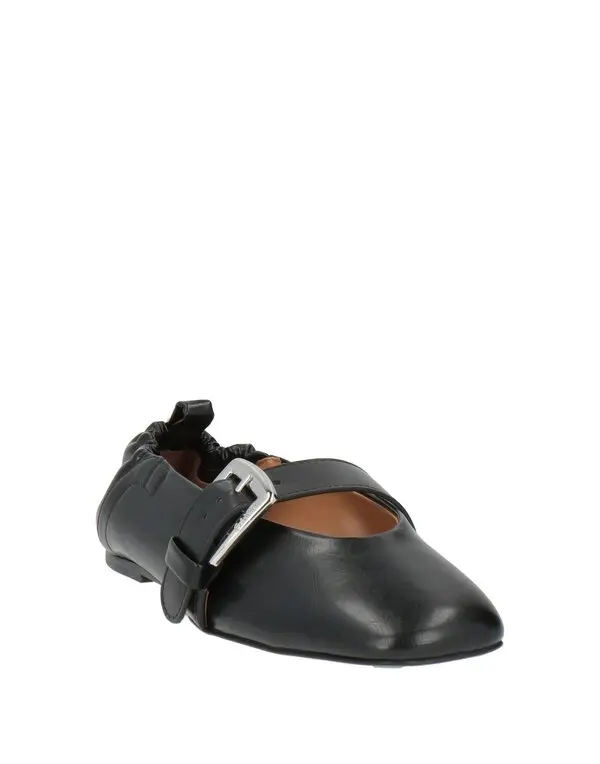 GANNI Ballet Flats Size Synthetic Material