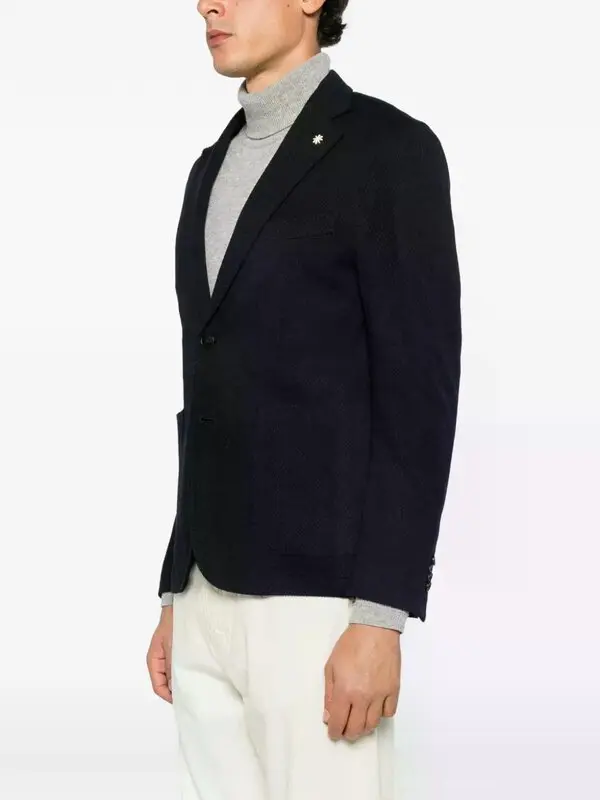 MANUEL RITZ Chevron Blazer
