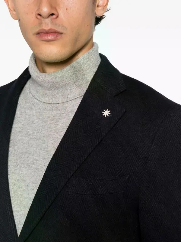 MANUEL RITZ Chevron Blazer