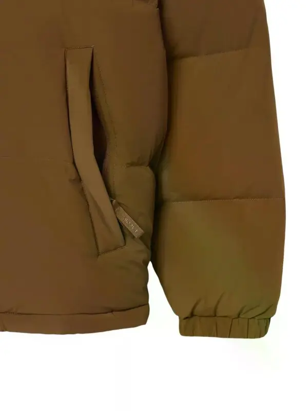 Lacoste Water-repellent Hooded Down Jacket
