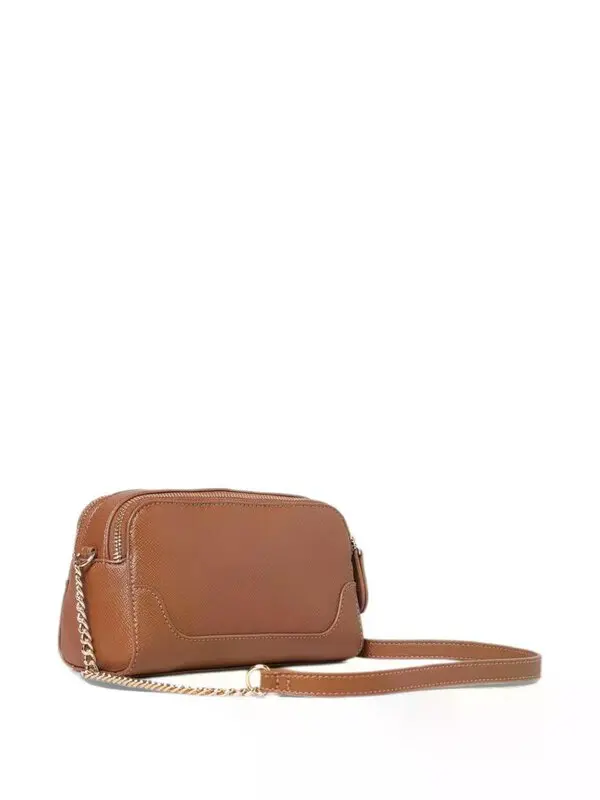 TWINSET Logo-plaque Saffiano-effect Shoulder Bag