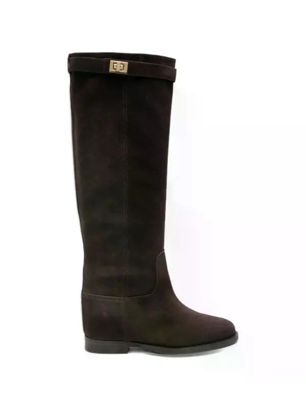 VIA ROMA 15 Almond-toe Boots