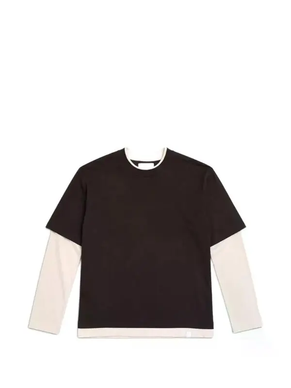 WOC Layered-effect Long-sleeve T-shirt