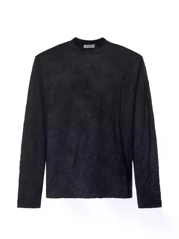 GRIFONI Crinkled-effect T-shirt