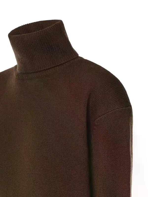 THE FRANKIE SHOP Gala Padded Knit Turtleneck