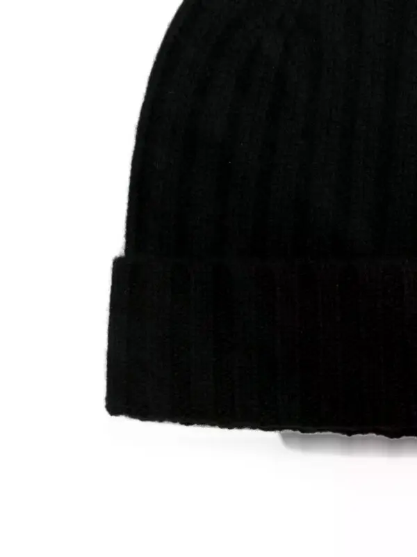 BEYOU Ribbed-knit Beanie Hat