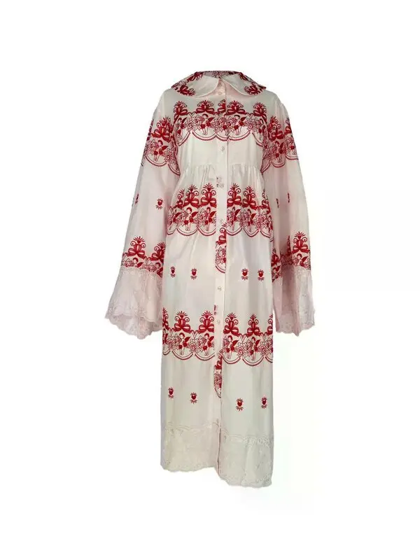 Simone Rocha Cherub-embroidered Dress