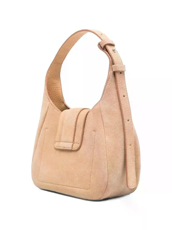 Hogan Suede Logo-plaque Tote Bag