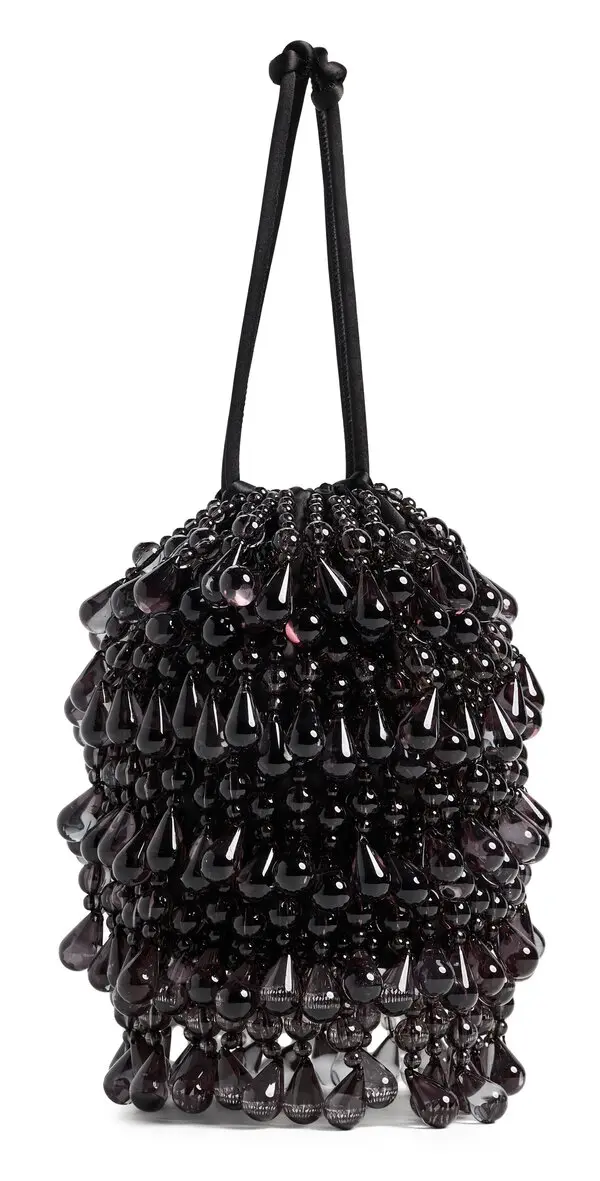Cult Gaia Zia Wristlet - Black