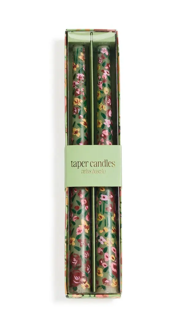 Farm Rio Set Of 2 Tapper Candles