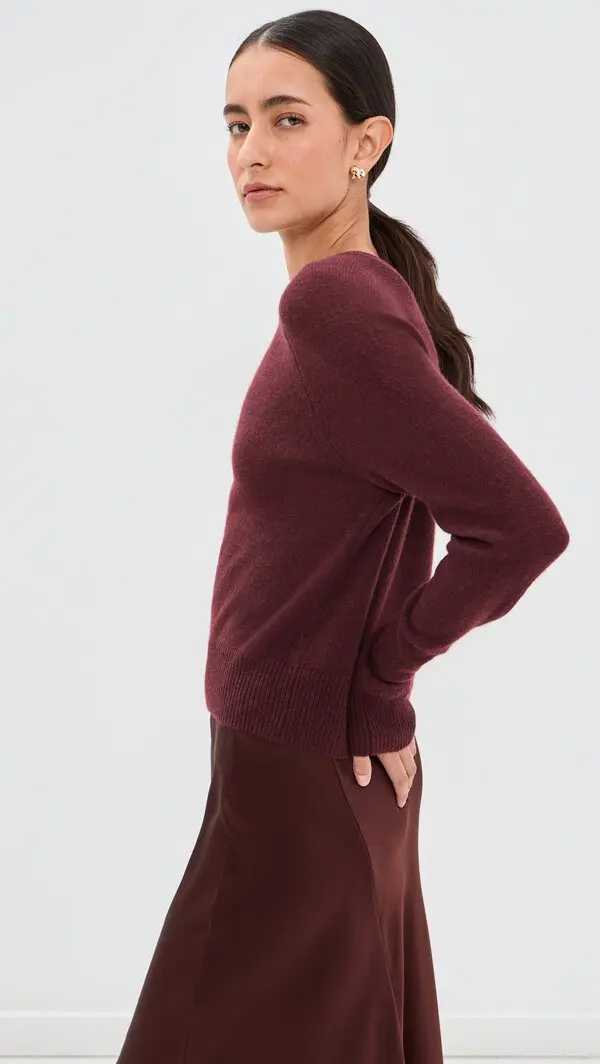 Sablyn Jayne Layering Cashmere Crewneck Sweater