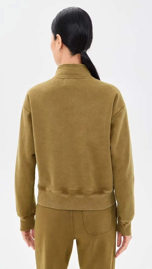 Madewell Mccarren Quarter-zip Sweatshirt